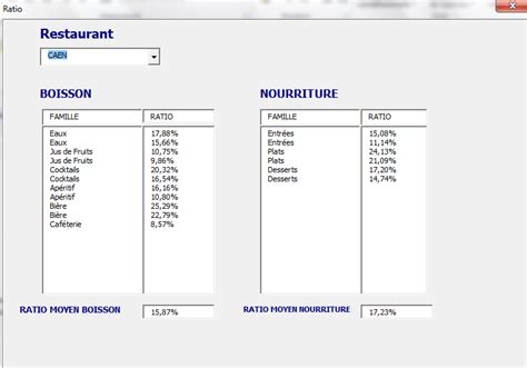 [xl 2010] afficher les résultats dans txtbox avec sélection combobox