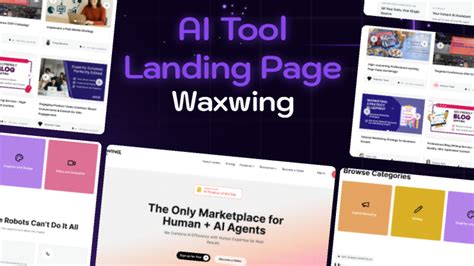 ai agent landing page design inspiration website design example ui