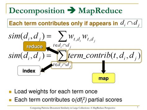 Ppt Computing Pairwise Document Similarity In Large Collections A