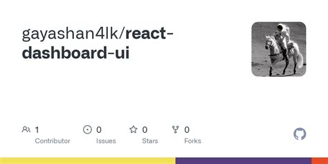 Github Gayashan Lk React Dashboard Ui
