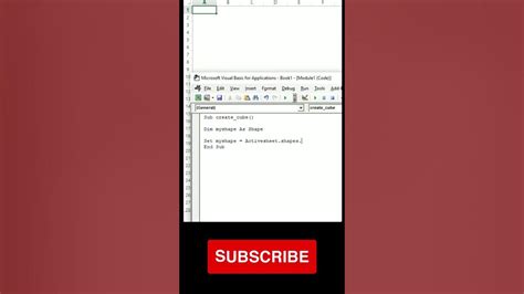 How To Create A Cube By Using Vba Visual Basic Application Youtube