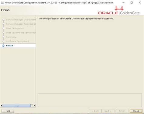 Oracle Goldengate 23ai Microservices Installation Oracle Scn