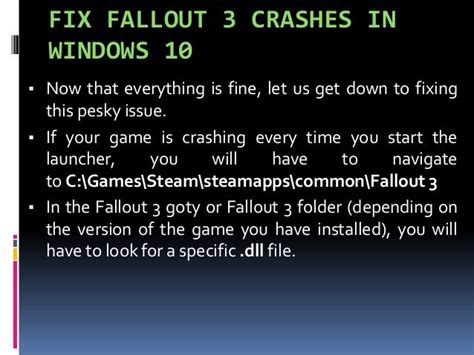 How To Fix Fallout New Vegas Crashes Rtscamping