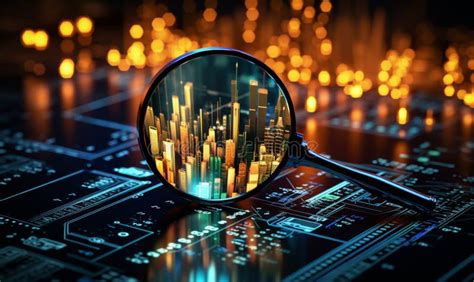 Data Visualization Close Up Technology Digitalization Optimization Of