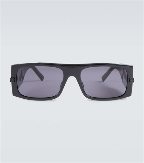 Square Acetate Sunglasses In Black Givenchy Mytheresa