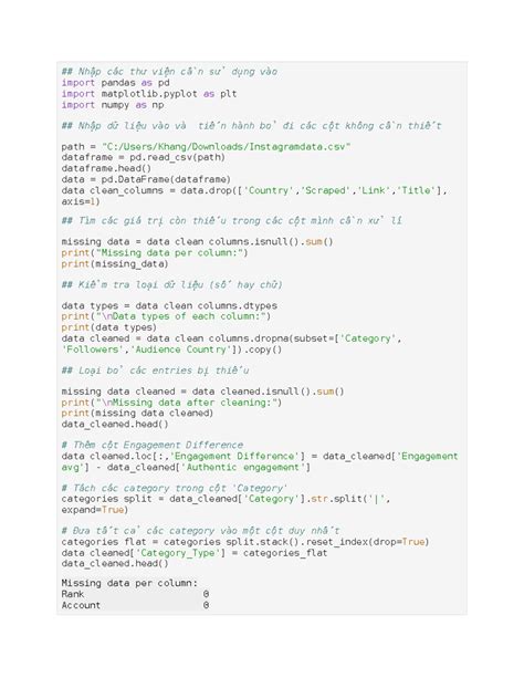 Python Code For Analyzing Instagram Database Cs101 Studocu