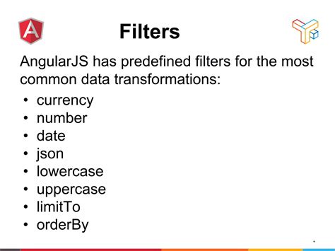 Angularjs Filters Pdf Web Development Internet