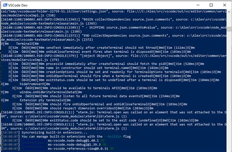 Difficult To Read Results Of Integration Tests On Windows Issue Microsoft Vscode GitHub