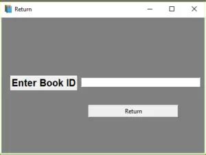 Library Management System Project In Python With Source Code
