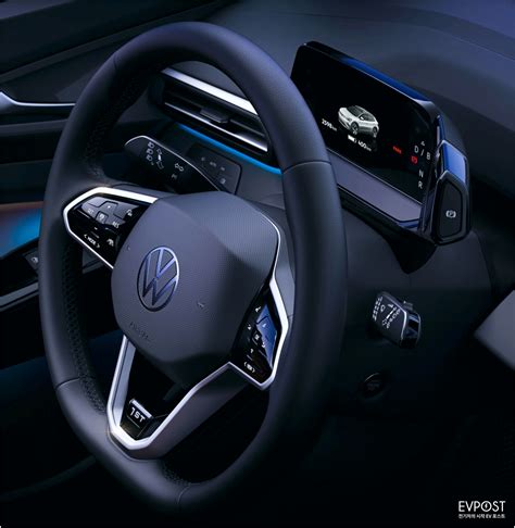 폭스바겐 첫 Suv 전기차 Id 4 실내 공개 Evpost