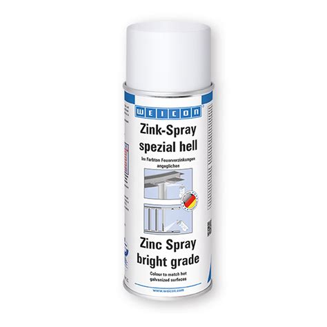 Spray Galvanizado De Zinc Brillante 400 Ml Weicon