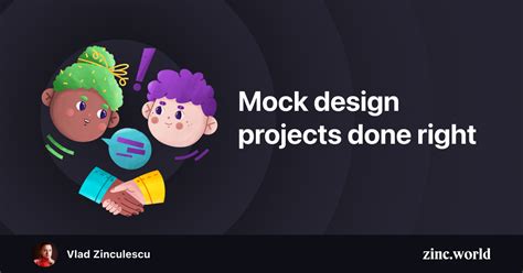 Mock Design Projects Done Right Vlad Zinculescu A Designer Who Codes And The Web