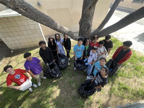 Earth Day Sepulveda Ms Francisco Sepulveda Middle School