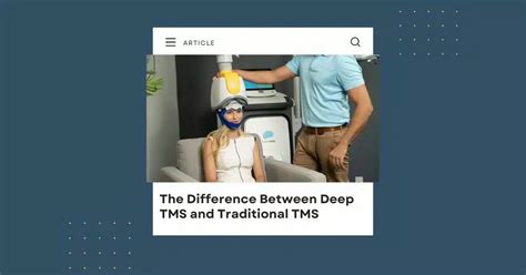 The Difference Between Deep TMS And Traditional TMS Hopemark Health