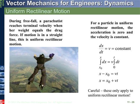 Dynamics11lecture Kinematics Of Particlesppt Physics Science