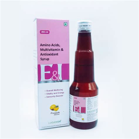 Amino Acids Multivitamin And Antioxidant Syrup Manufacturer Supplier