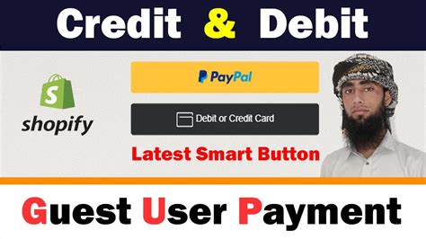 🤑🤑paypal Credit And Debit Card Smart Buttons In Shopify 💰💰just Copy