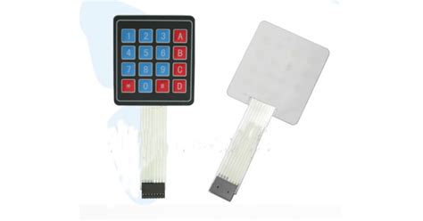 X Matrix Key Membrane Switch Keypad Keyboard
