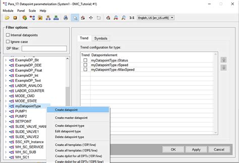 getting started with wincc oa part 6 para overview and datapoint