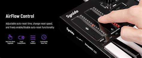 Synido TempoKEY K25 USB C MIDI Keyboard Controller Mini 25 Key With 8 Drum Pads Professional