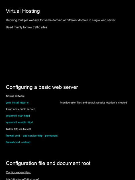 25 Apache Virtual Hosting And Tls Protection Pdf Computers