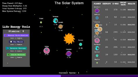 The Entropy Simulator By Breezecraft