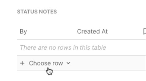 How To Disable Choose Row In Lookup Table Coda Maker Community
