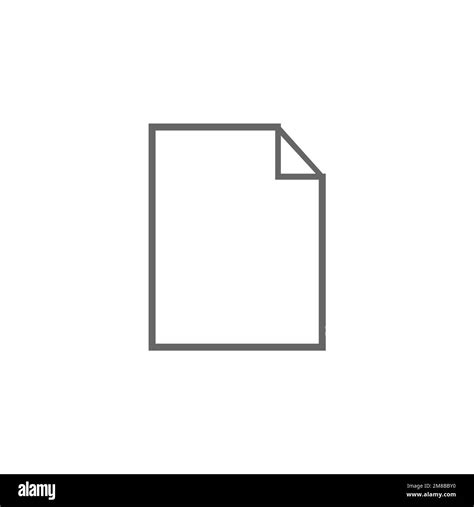 File Icon Graphic Resource Template Vector Illustration Stock Vector Image And Art Alamy