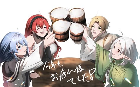 оригинал Sylphiette Mushoku Tensei Rudeus Greyrat Roxy