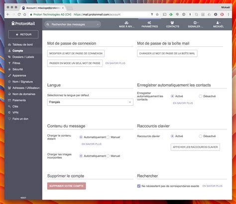 Le Service De Mail Protégé Protonmail Parle En Français Macgeneration