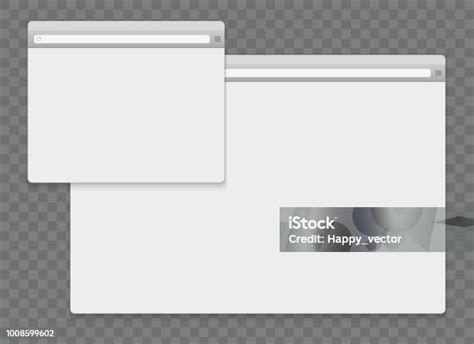 오픈 인터넷 브라우저 배경에 고립의 크리에이 티브 벡터 일러스트 아트 디자인 창 프레임 검색 서식 파일입니다 Pc 태블릿 및 모바일 전화에 대 한 추상적인 개념 그래픽 빈