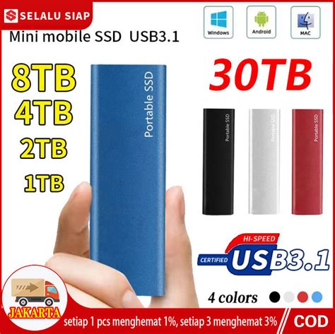 Hardisk Eksternal Ssd Tb Ssd External Heas Hardisk Hard Disk Eksternal Ssd Internal Mobile