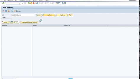 How To Create Role In Sap Pfcg Tcode Sap Rol Oluşturma İşlemi Youtube