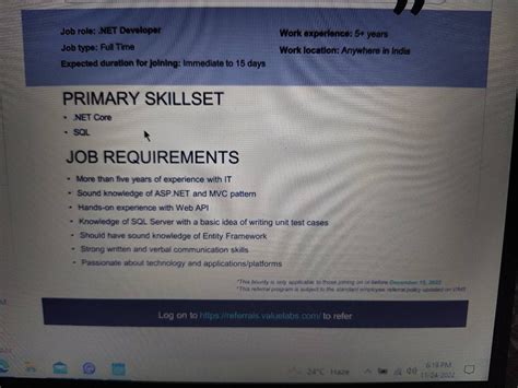 Im A Java Dev 21 Band Designation Is Technical Lead Yoe 24