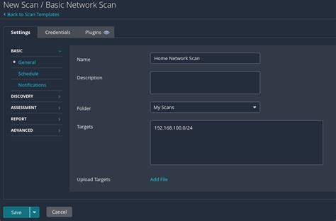 Configuring Nessus To Perform Security Vulnerability Scans On Devices Kevin Tarus