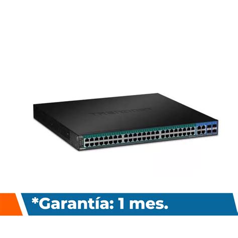 Switch Trednet 10 100 1000 48 Puertos Reacondiconado Linalca