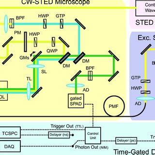Experimental GCW STED Setup Integrated With The Fast Gated SPAD Module Download Scientific
