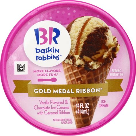 Gold Medal Ribbon Baskin Robbins