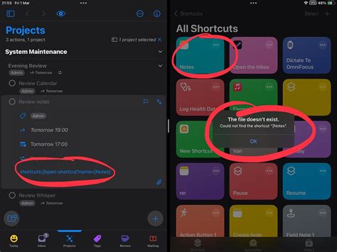 Opening A Shortcut From An Omnifocus Task Omnifocus The Omni Group User Forums