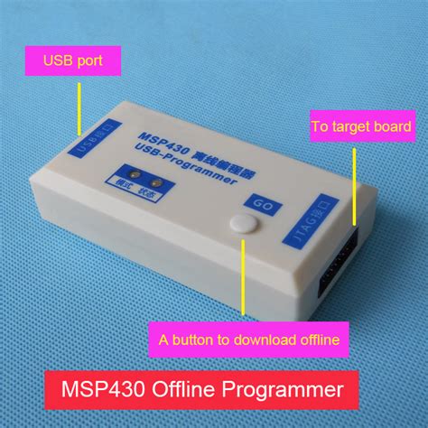 Msp430 Mcu Programmer Original Offline Usb Programmer With Jtag To Sbw