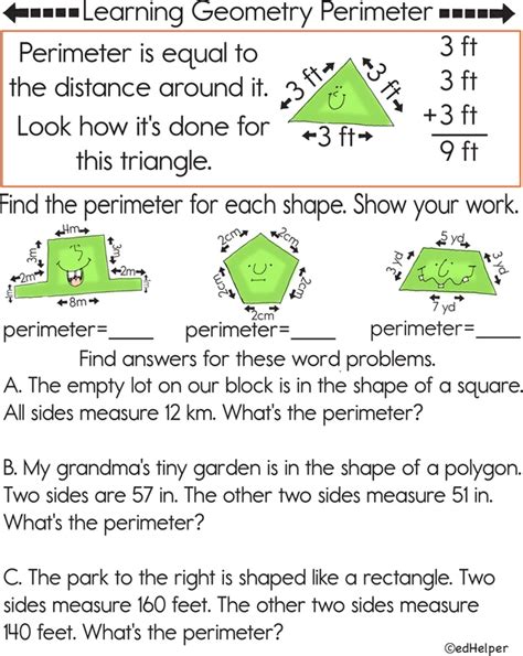 grasping the concept of perimeter