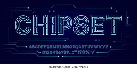 485 243 Modern Tech Fonts Stock Vectors And Vector Art Shutterstock