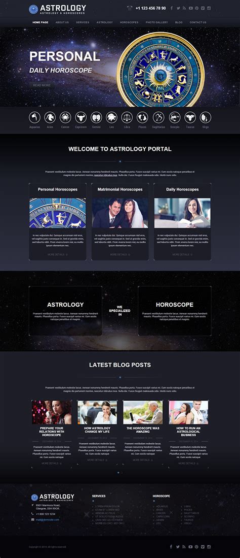 astrology wordpress template astrology websites wordpress template
