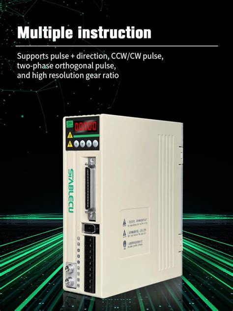 0 4kw 0 75kw 1kw Servo Drive And Servo Motor For Cnc Machine