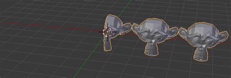 modeling set array modifier to duplicate the object in both