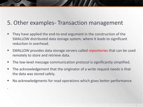 End To End Arguments In System Design Pptx Computer Networking