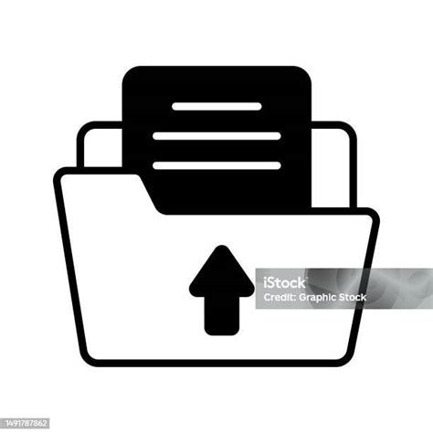 An Icon Of File Uploading In Modern Style Editable Vector Isolated On