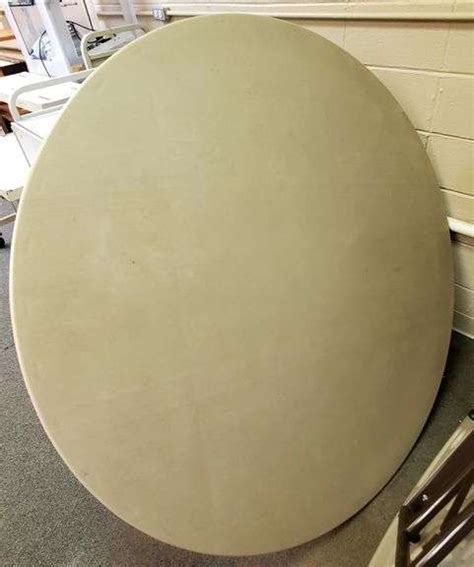 Round Collapsible Classroom Tables Kraft Auction Service Llc