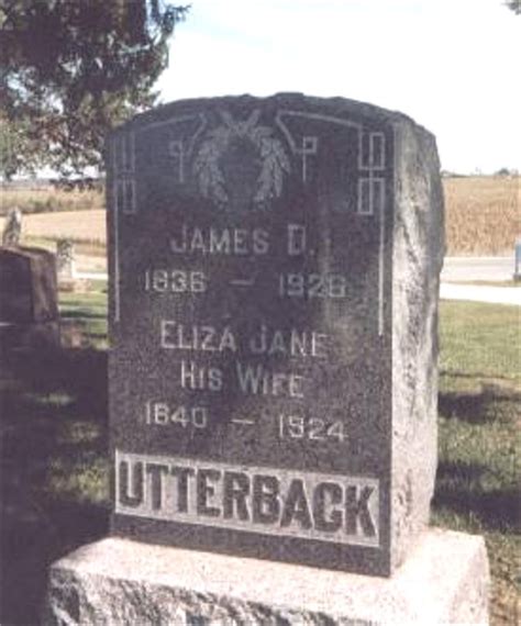 James David Utterback 1836 1926 Find A Grave Memorial