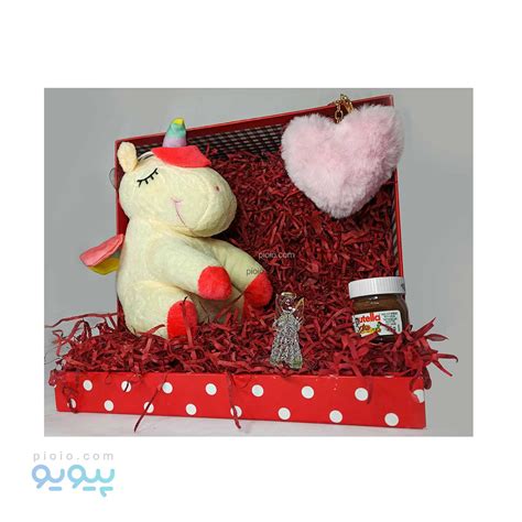 مشخصات و خرید پک ولنتاین با عروسک اسب تک شاخ و نوتلا فروشگاه اینترنتی